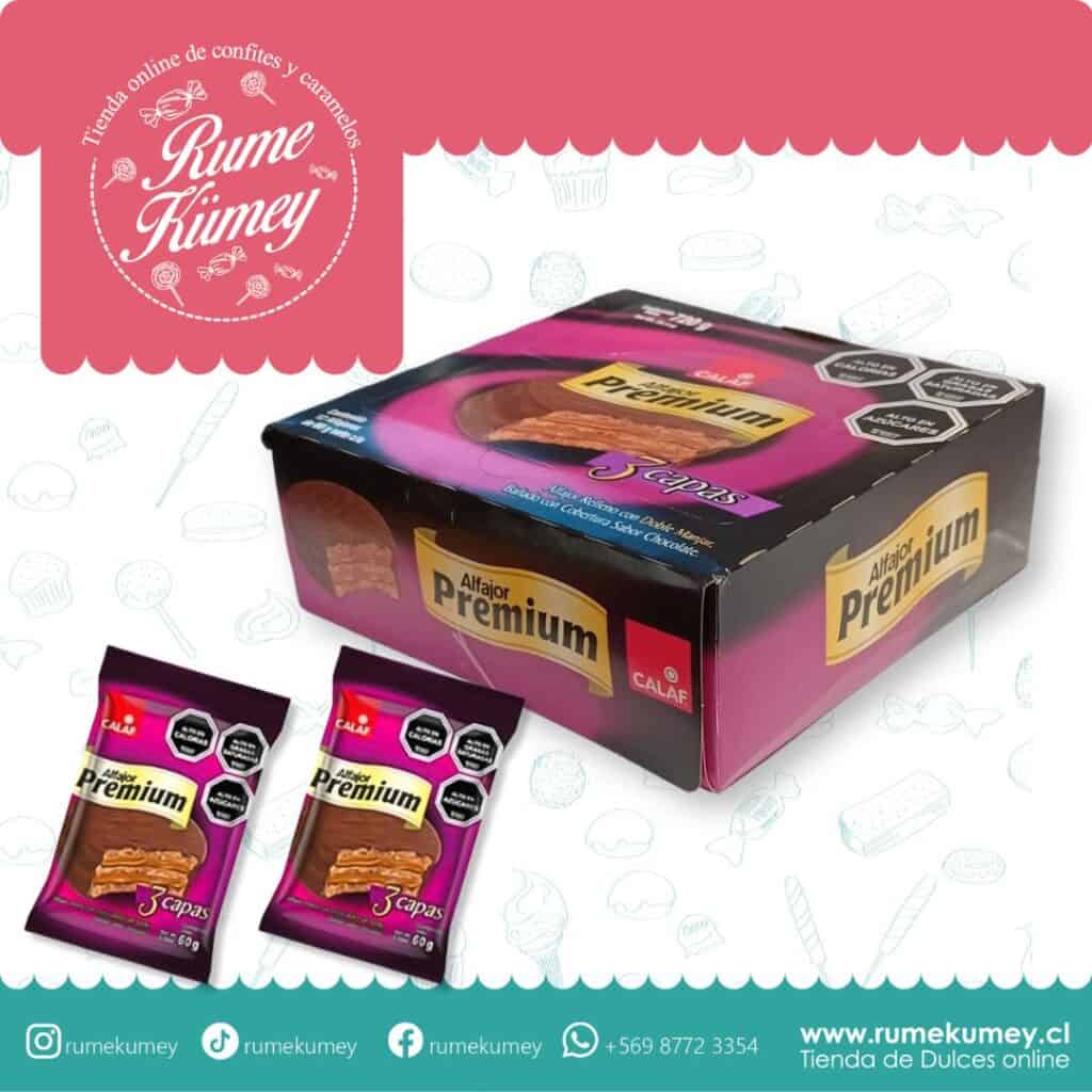 alfajor premium calaf x12 unidades | Rume Kümey
