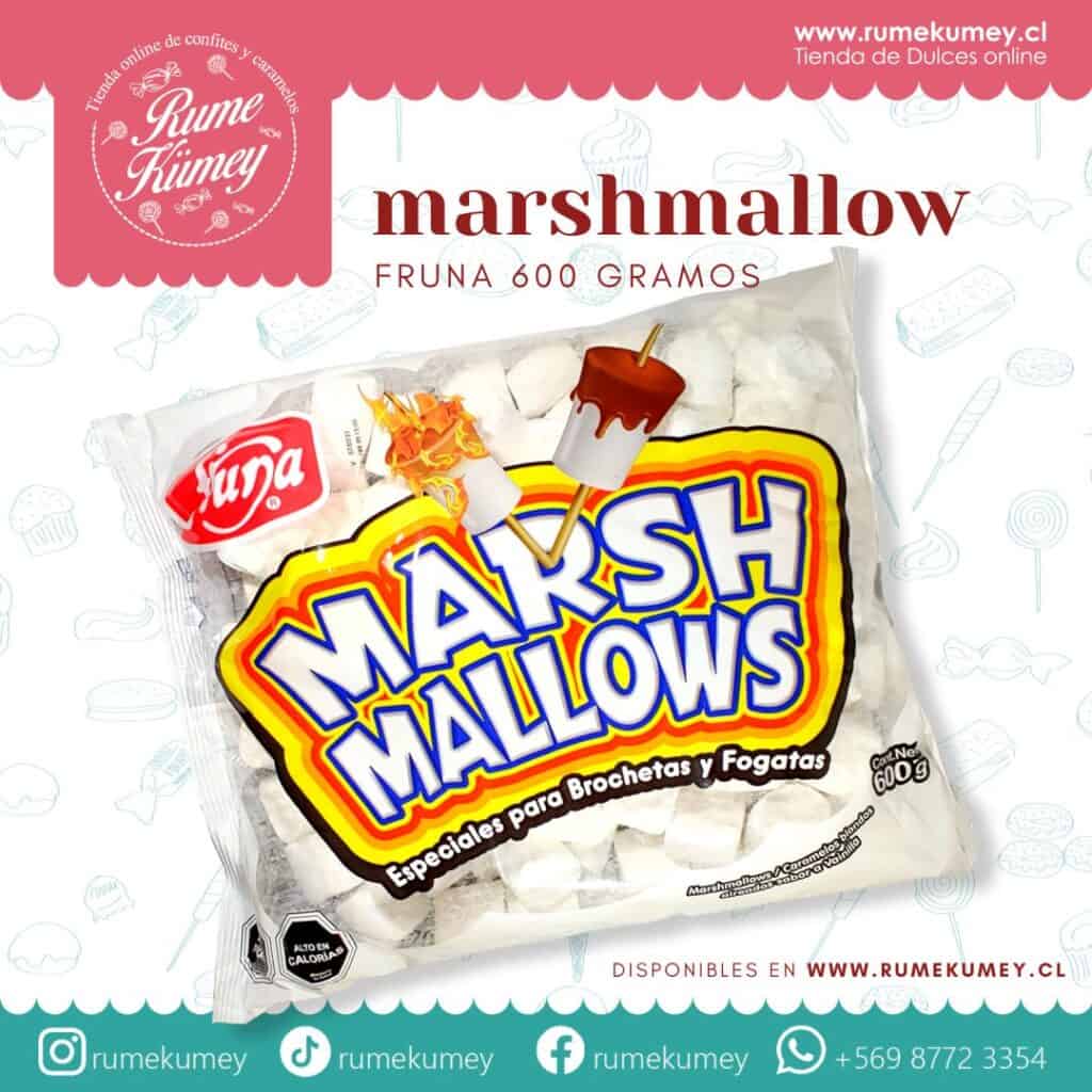 marshmallow fruna 600 gramos | Rume Kümey