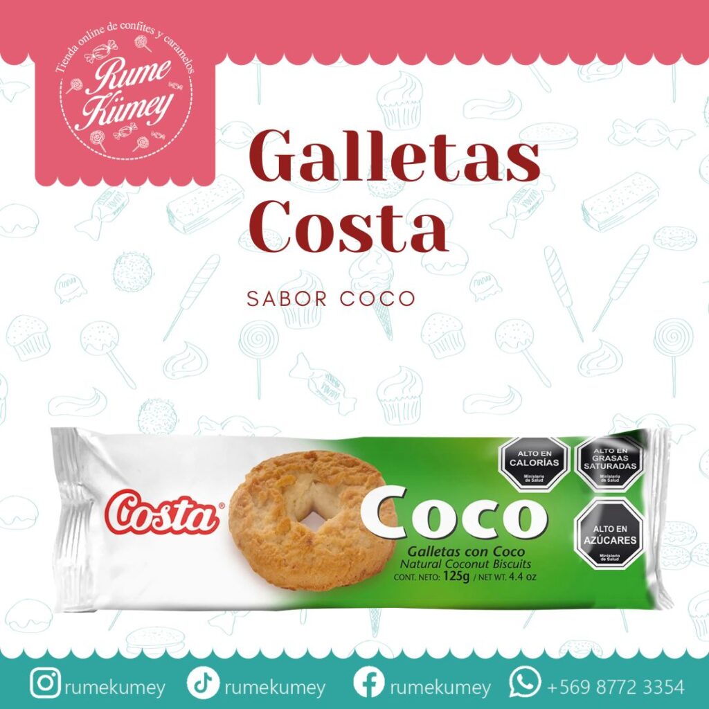 galleta costa sabor coco | Rume Kümey